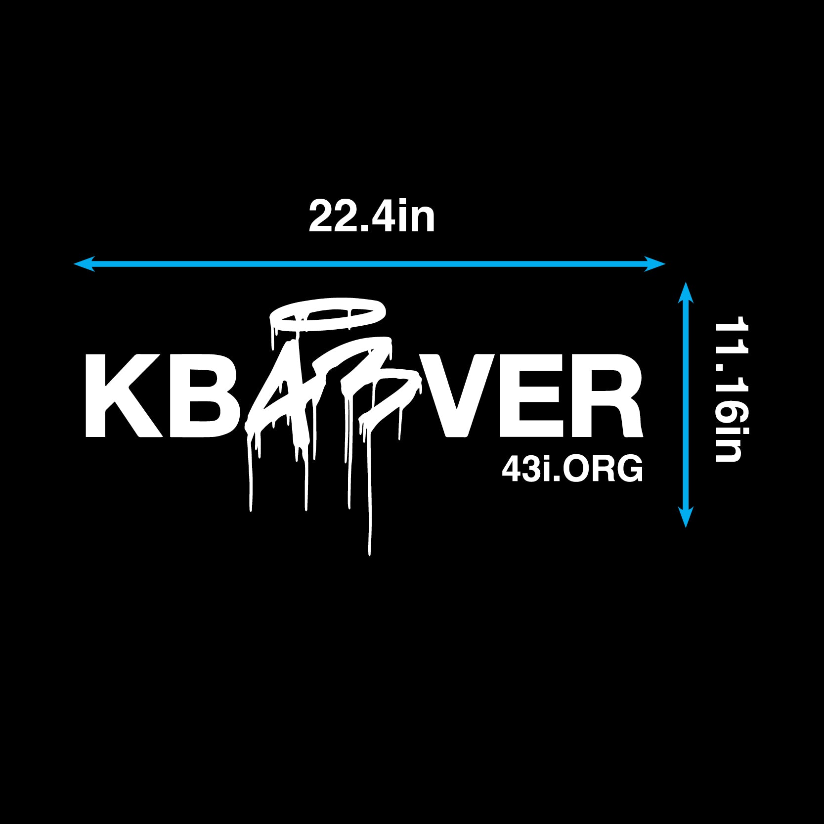 KB43EVER Decal – Block House Racing